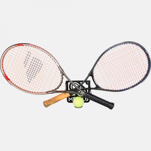 Tennis Wall Rack | Wall mounted hooks for storage | Wall racks designed ...
